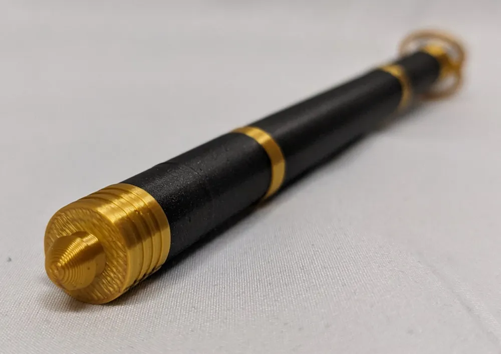 Pole Sword Pen | Japanese Naginata Polearm by RexiLabs - MakerWorld