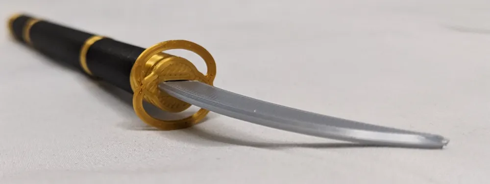 Pole Sword Pen | Japanese Naginata Polearm by Rexi Labs - MakerWorld
