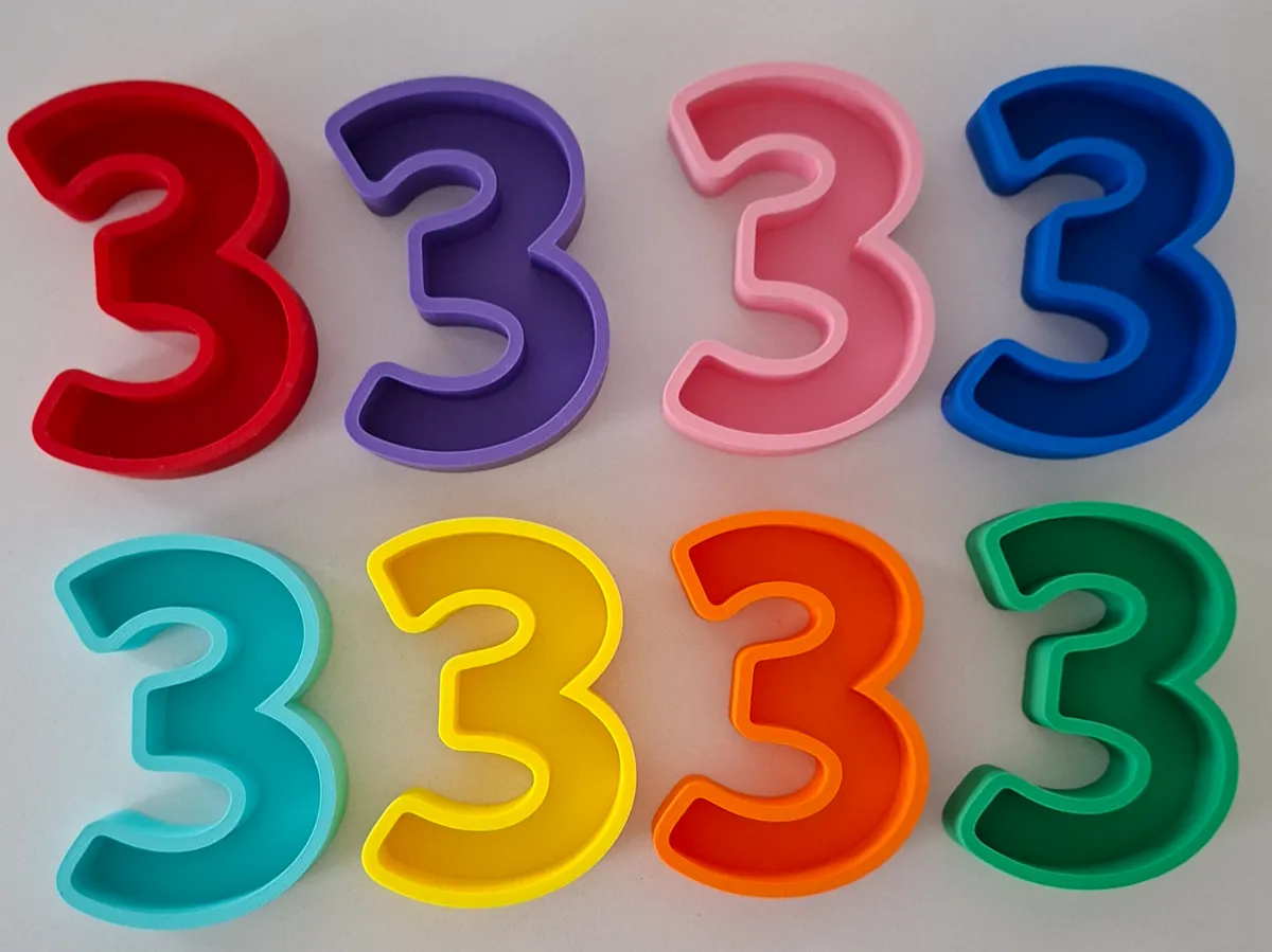 The number 3 - fill shape - Free 3D Print Model - MakerWorld