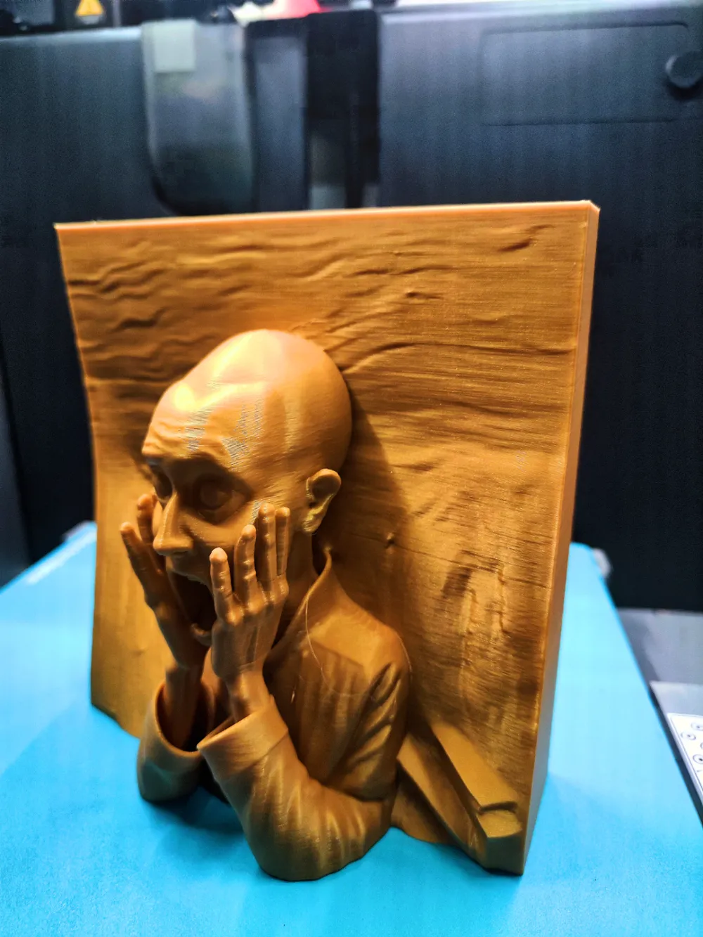 "The Scream" in 3D by Edvard Munch by Creatività in 3D - MakerWorld