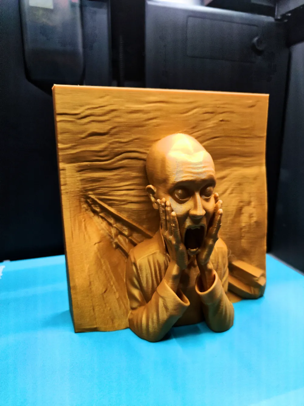 "The Scream" in 3D by Edvard Munch by Creatività in 3D - MakerWorld