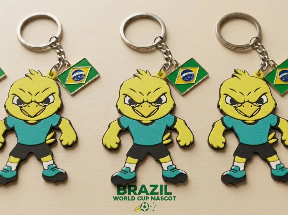 Brazil World Cup Mascot - Free 3D Print Model - MakerWorld