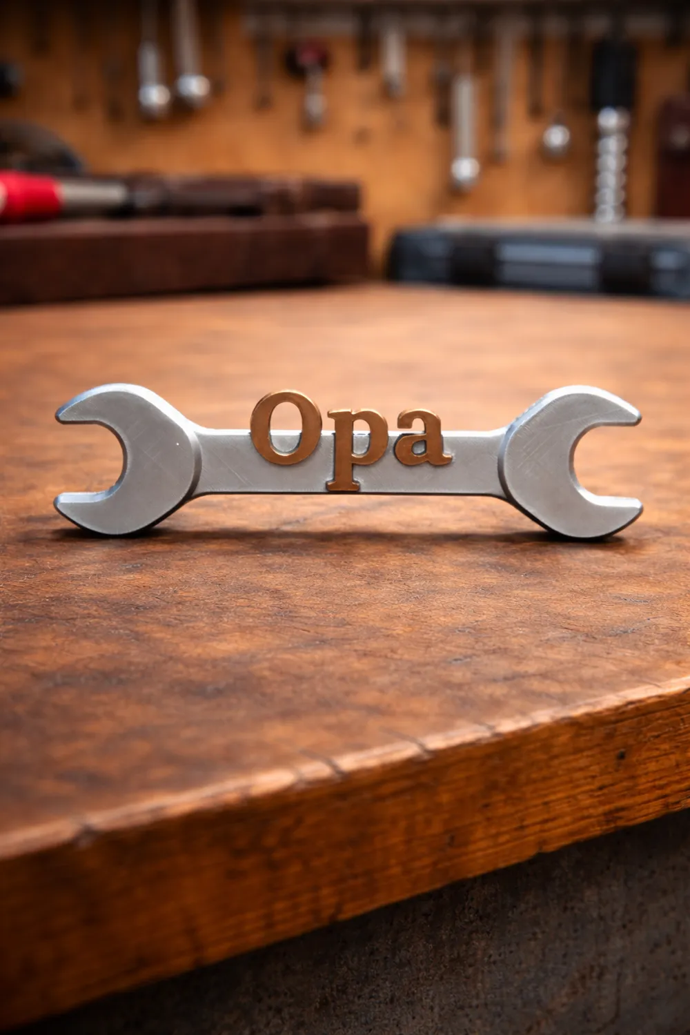 Opa / Grandpa Wrench Display – Gift for Grandpa - Free 3D Print Model ...