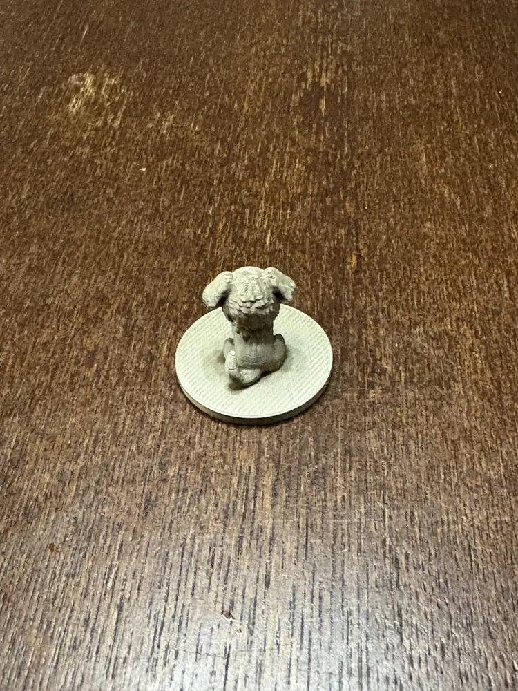 Dungeons & Dragons (D&D) Cute Dog Miniature - Free 3D Print Model ...
