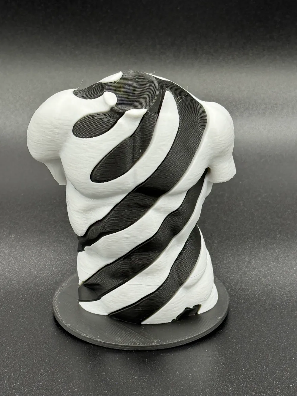 Male Vortex Body Sculpture by ThreeDimensions - MakerWorld