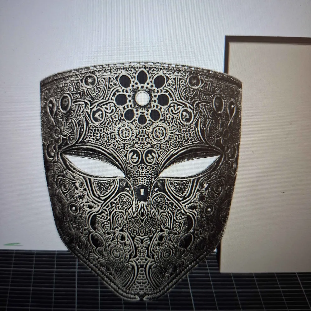 Venetian Mask Volto - Free 3D Print Model - MakerWorld