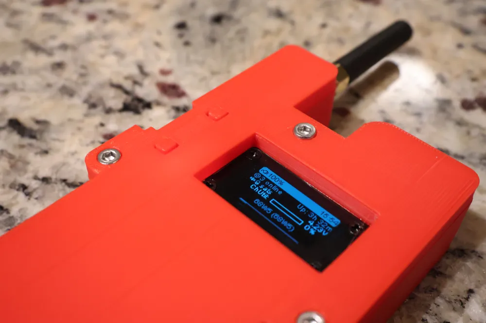Slim Heltec V4 Case (GPS Cutout) - Free 3D Print Model - MakerWorld