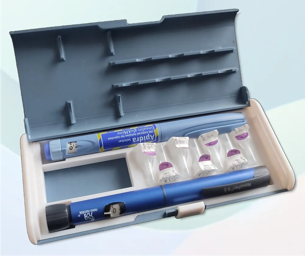 Insuline Pen and Needles case - Free 3D Print Model - MakerWorld