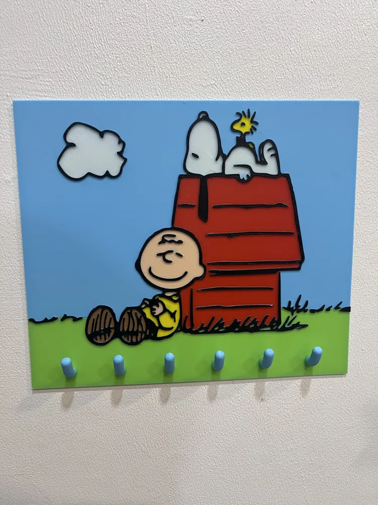 Snoopy key circle Snoopy by jerry320320 MakerWorld: Download Free 3D Models