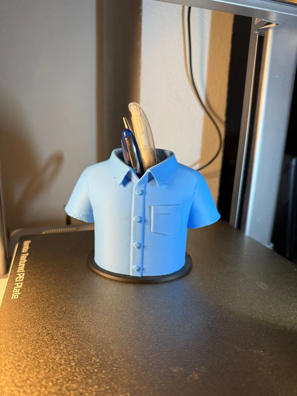 Shirt Pen Holder by Makerflex MakerWorld: Download Free 3D Models