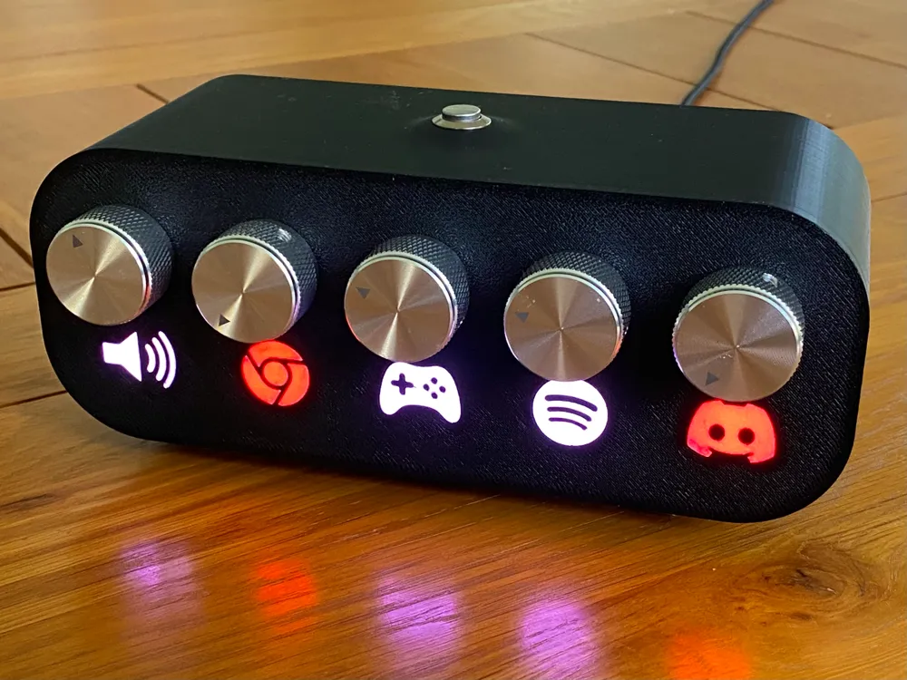 Program Volume Control for Windows (Deej) - Free 3D Print Model - MakerWorld