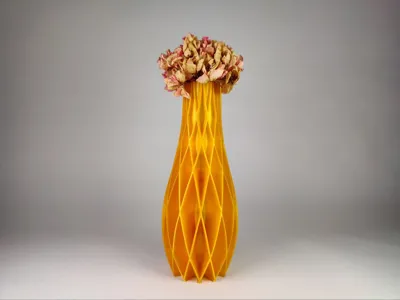 geometric vase by Make3Design - MakerWorld