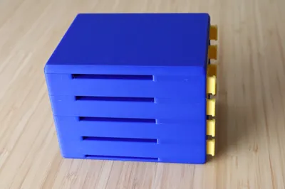Modular Stackable 2.5" HD/SSD Enclosure by OneMorePrinter MakerWorld ...
