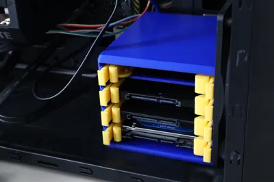 Modular Stackable 2.5" HD/SSD Enclosure - Free 3D Print Model - MakerWorld