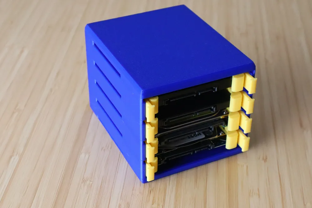 Modular Stackable 2.5" HD/SSD Enclosure by OneMorePrinter MakerWorld ...
