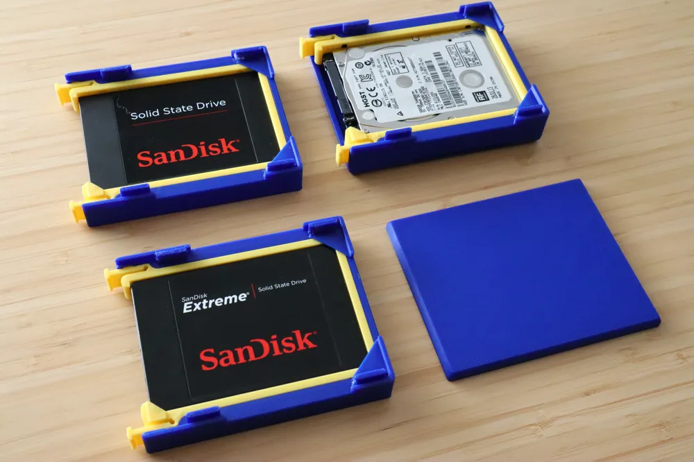 Modular Stackable 2.5" HD/SSD Enclosure by OneMorePrinter MakerWorld ...