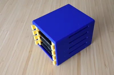 Modular Stackable 2.5" HD/SSD Enclosure by OneMorePrinter MakerWorld ...