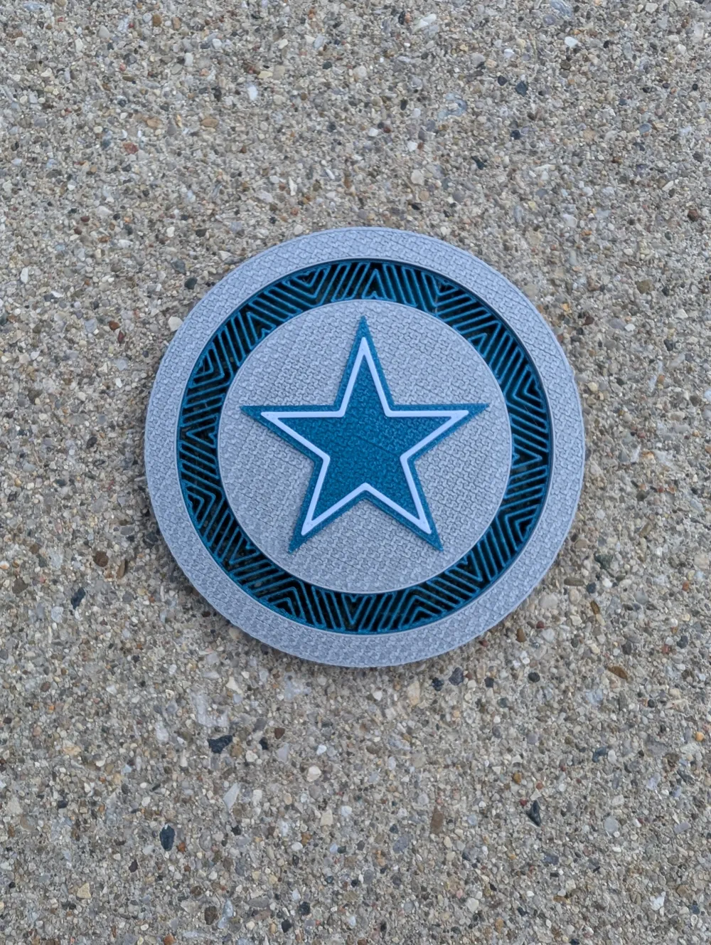 Dallas Cowboys Disc Golf Mini - Free 3D Print Model - MakerWorld