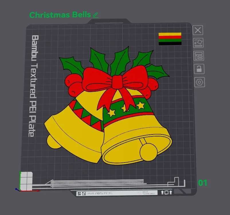 Christmas Bells by Wizard7741 - MakerWorld