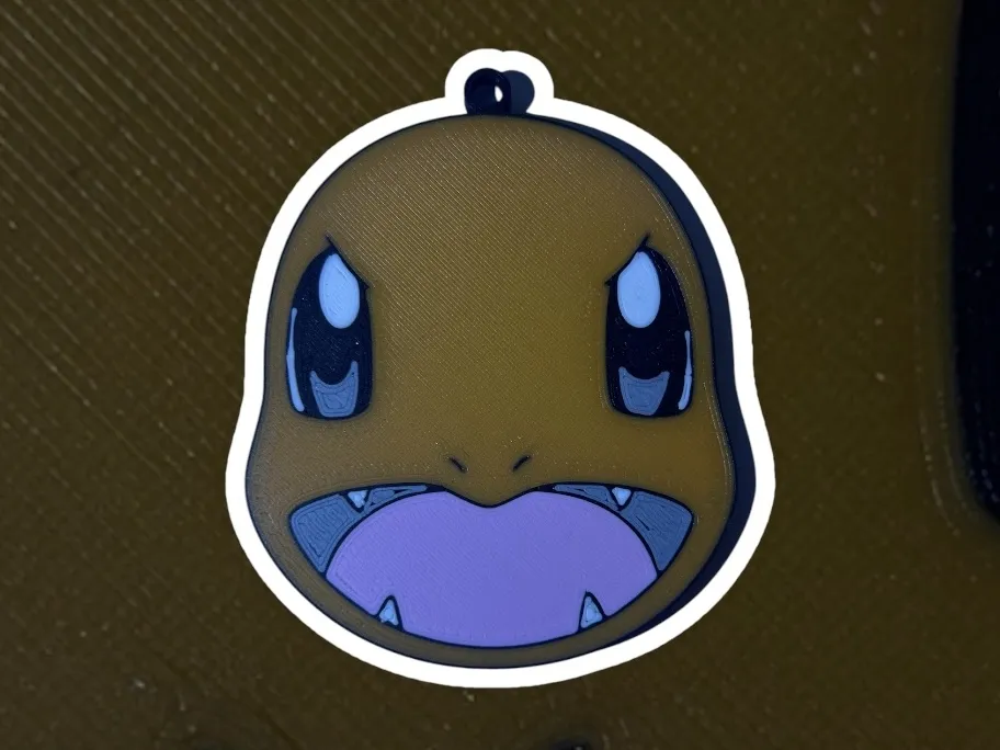 Pokemon Starter Head Keychain Set by A_Cub3DMakerWorld: Download Free ...