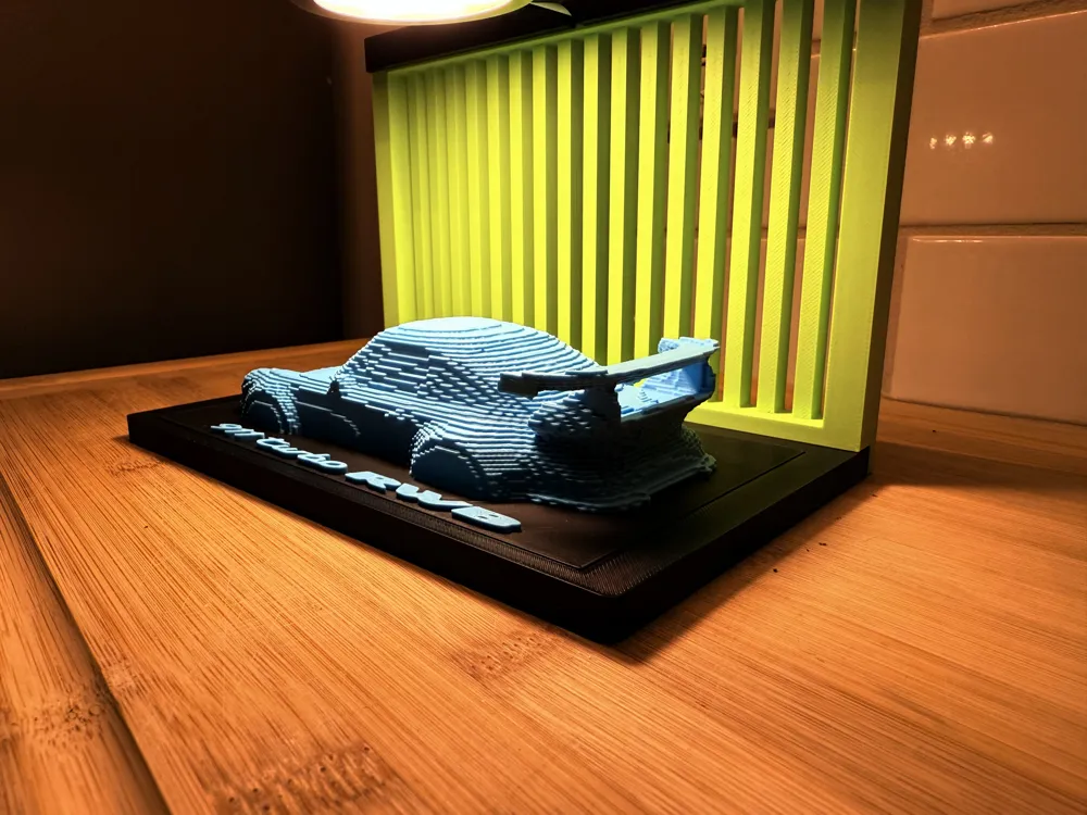 Porsche 911 RWB - Pixelated Car Art by ShapeShift 3D Creations ...