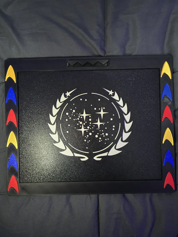 Moldura de Imagens da Frota Estelar – Inspirada em Star Trek - Modelo ...