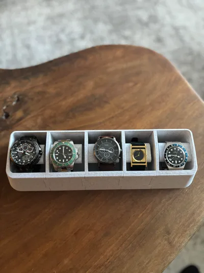 Watch Stand (Modular) by mdorulabro MakerWorld: Download Free 3D Models