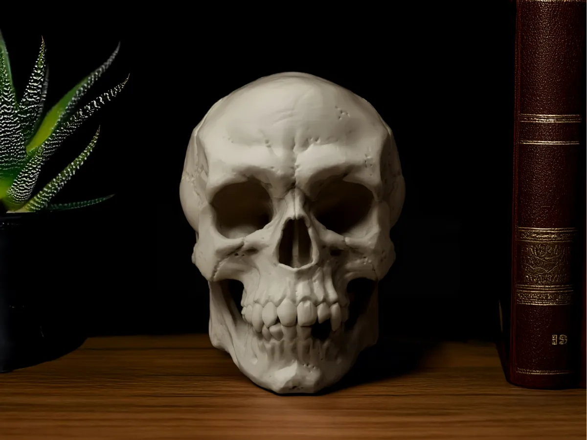 Scan of a human skull for university study - Free 3D Print Model ...