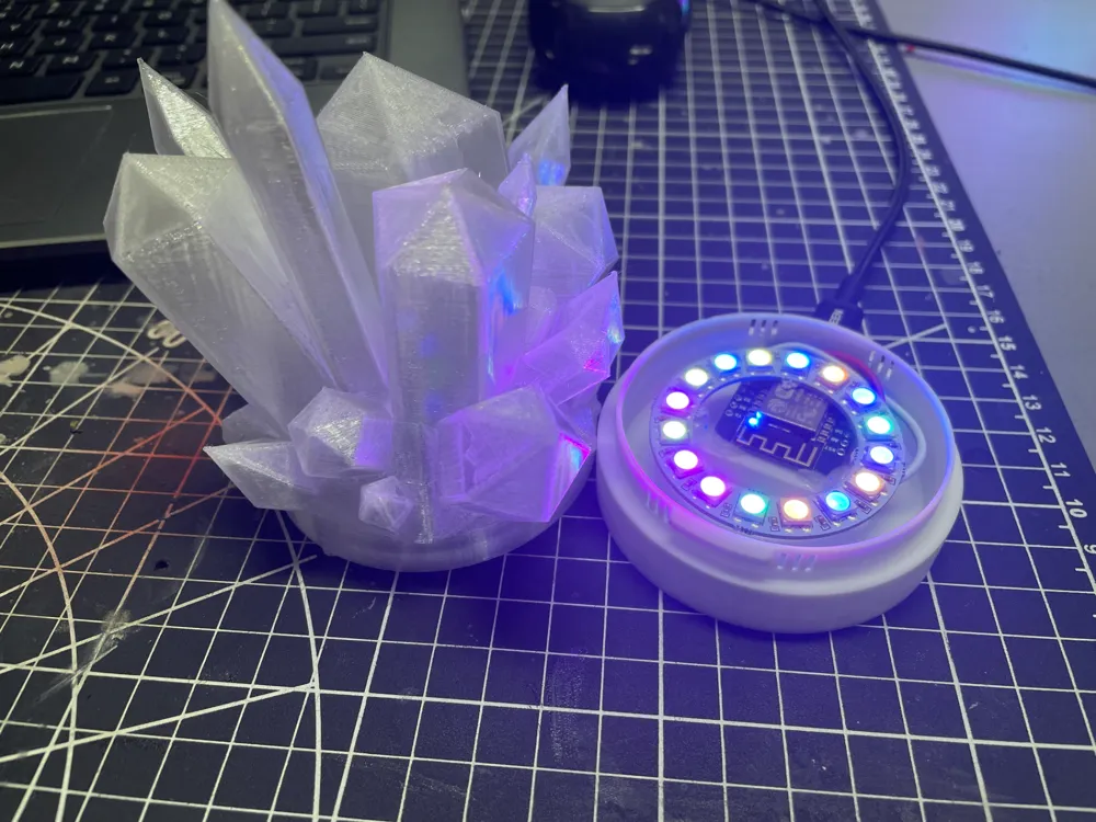 LED Lamp 001 - ESP32 D1 Mini Base by NaiSnikda MakerWorld: Download ...