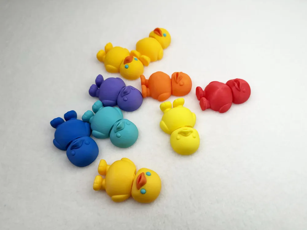 Articulated Duck (Free Commercial License) - Free 3D Print Model ...