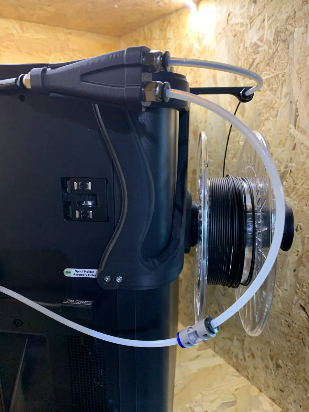 Side Mount Spool Holder light V2 Remixed by ineiub MakerWorld: Download ...
