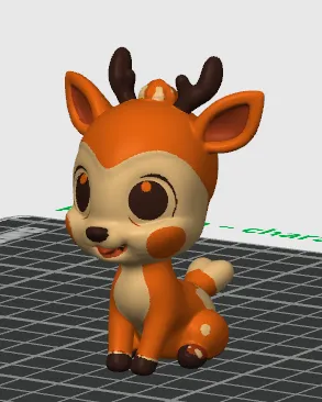 Cute Christmas ReinDeer by 3D Print Concepts - MakerWorld