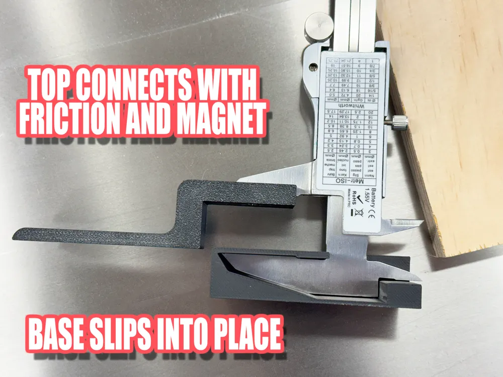 Digital Caliper Height Conversion Mod by BDizzle MakerWorld: Download ...