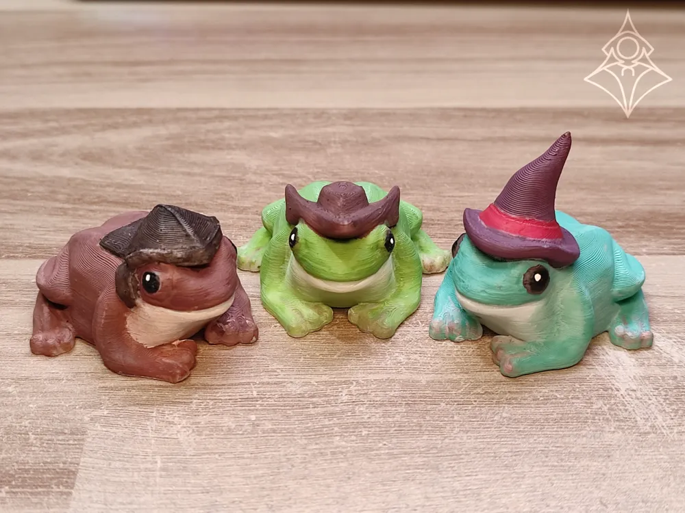 RPG Frog Set by Wish Foundry Studio - MakerWorld