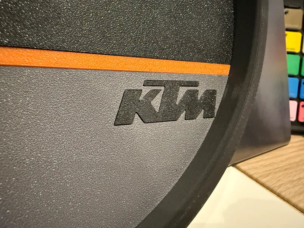 KTM Wall Clock - Free 3D Print Model - MakerWorld