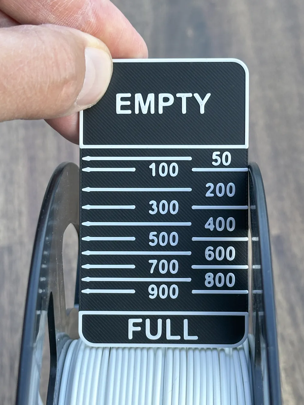 Filament Measuring Tool - Free 3D Print Model - MakerWorld
