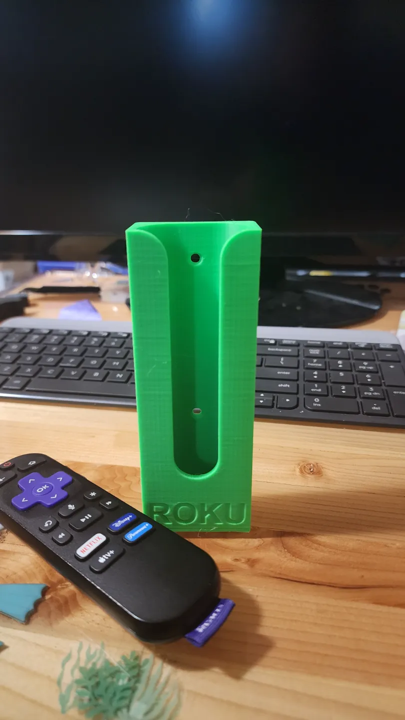 Roku controller holder by JonnyWhoa MakerWorld: Download Free 3D Models