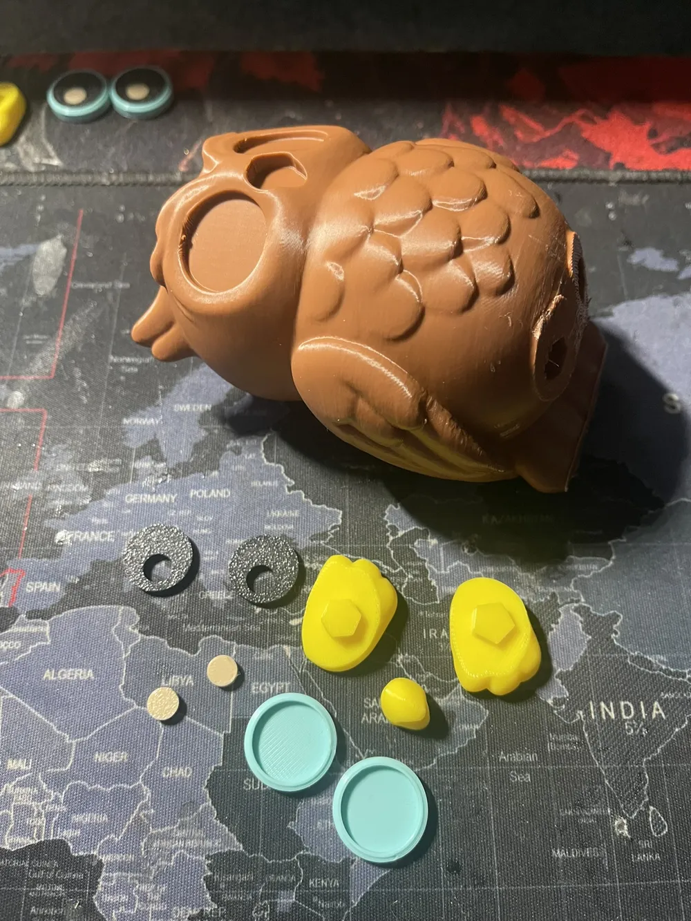 Cute Little Owl – HEDWIG (cartoon, noAMS) - Free 3D Print Model ...