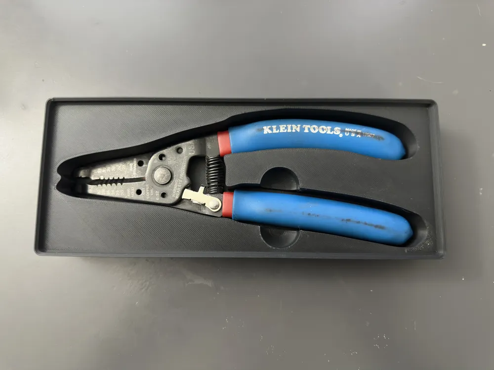 Klein Wire Strippers Gridfinity Holder - Free 3D Print Model - MakerWorld