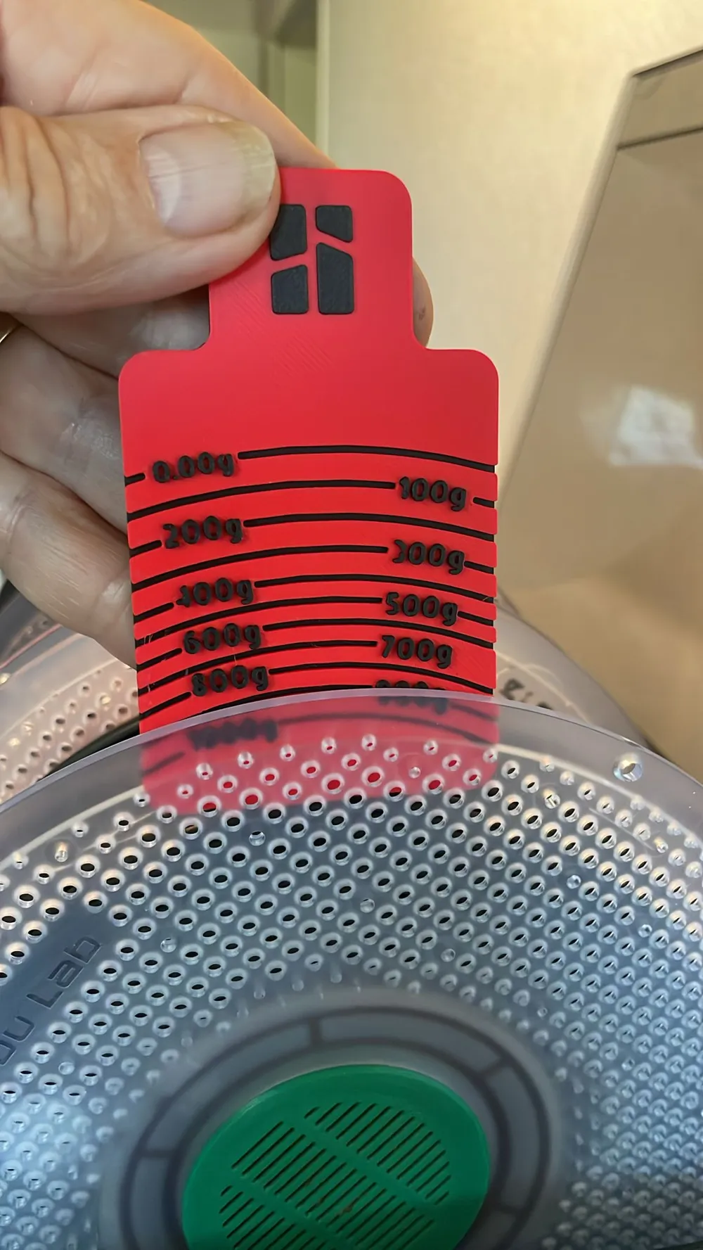 Remaining Filament Weight Gauge Spool Measuring by Oli MakerWorld ...