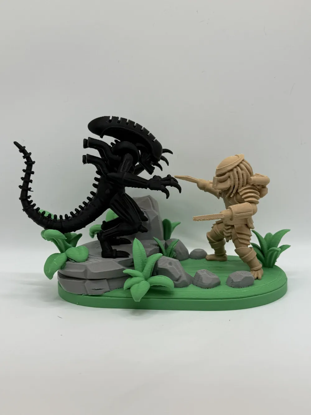 Diorama Caricatura Alien vs Predator by Mysstra hueforge 3Dart ...