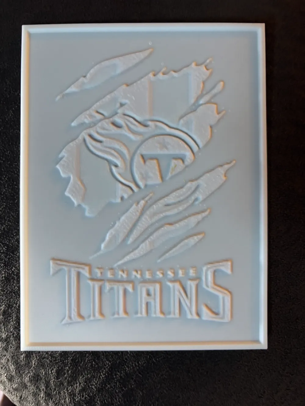 Tennessee Titans Lithophane + Frame by cynthiascreativecreations ...