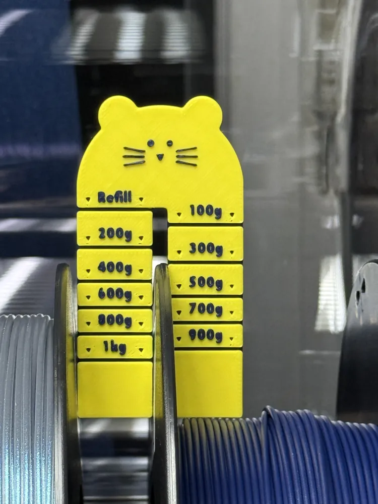Filament Spool Gauge – Animal Edition by TakeTheATrain MakerWorld ...