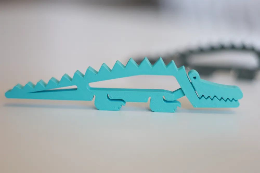 GRUMPY CROCODILE CLIP! by Kevbot. - MakerWorld