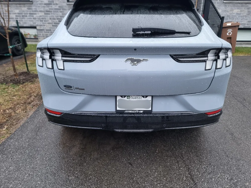 License Plate Frame/Cover for Mustang Mach-e EV by innovUX MakerWorld ...