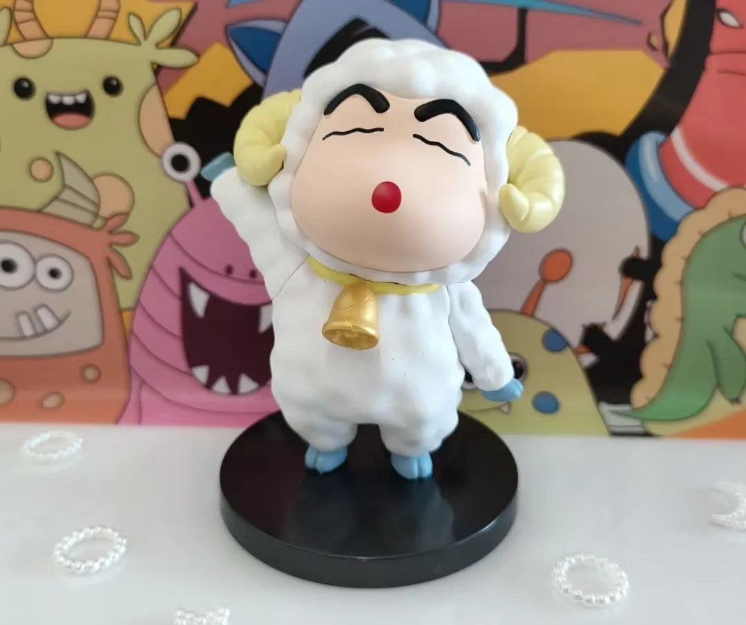 Q-version Crayon Shin-chan cosplaying a lamb by 微创模玩 - MakerWorld