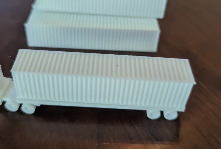 Shipping Truck and Container - Model Train Remixed by ...