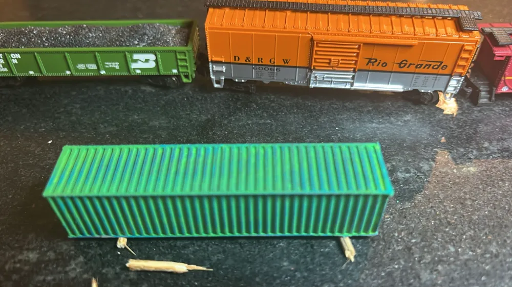 Shipping Truck and Container - Model Train Remixed by InnovatorBeerJr ...