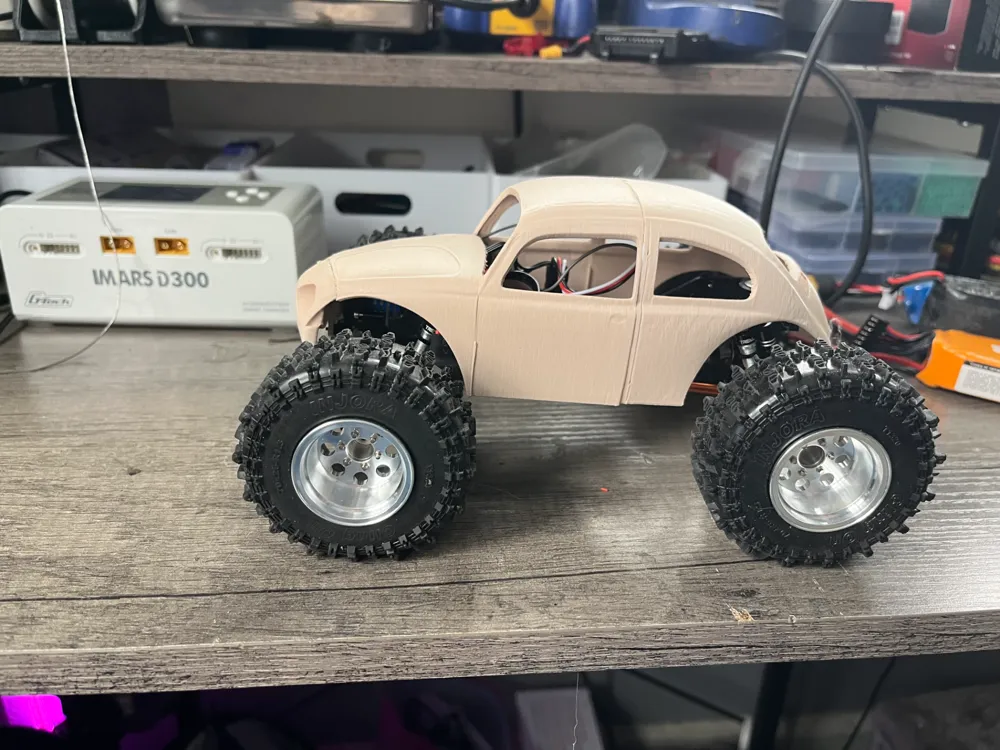 Scx24 140mm wheelbase scorcher baja bug body Remixed by jasonboz56 ...