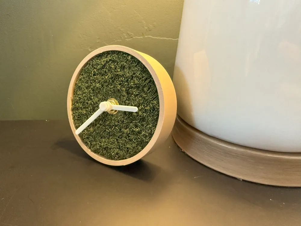 The Grass Clock by wuboo MakerWorld: Download Free 3D Models